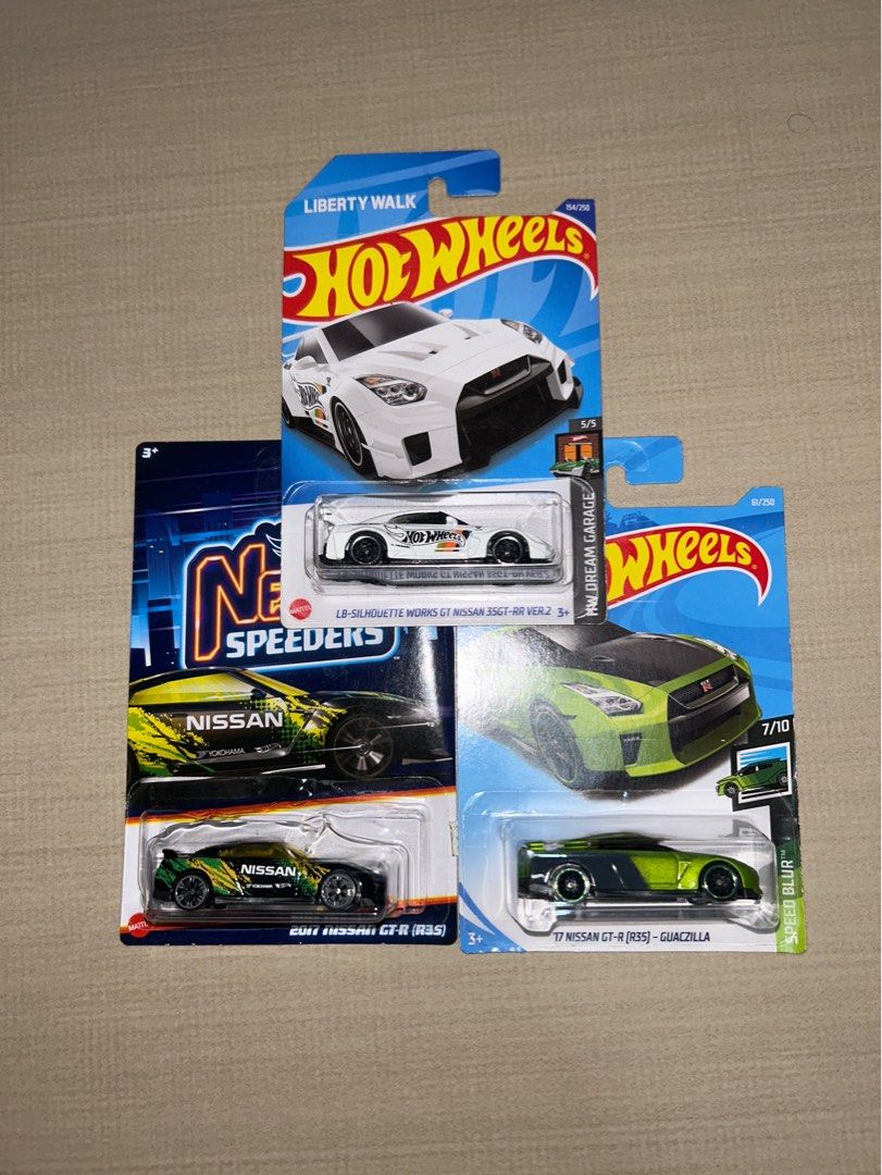 Hot Wheels Guaczillia TFox Nissan GTR R35 Neon Speeders 2017 Nissan GTR R35 LB-Silhouette Works ...