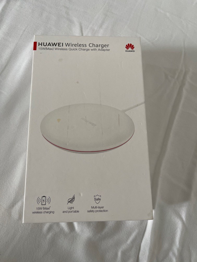 Huawei wireless charger 15W, Mobile Phones & Gadgets, Mobile & Gadget ...