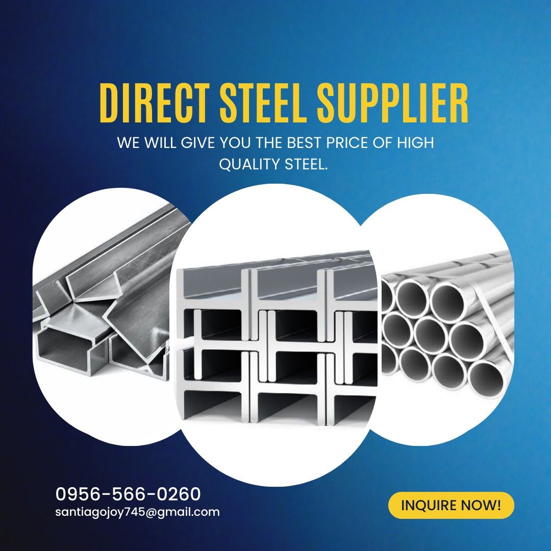 I BEAM, MS PLATE, C CHANNEL, TUBULAR, ANGLE BAR, ETC..., Commercial ...