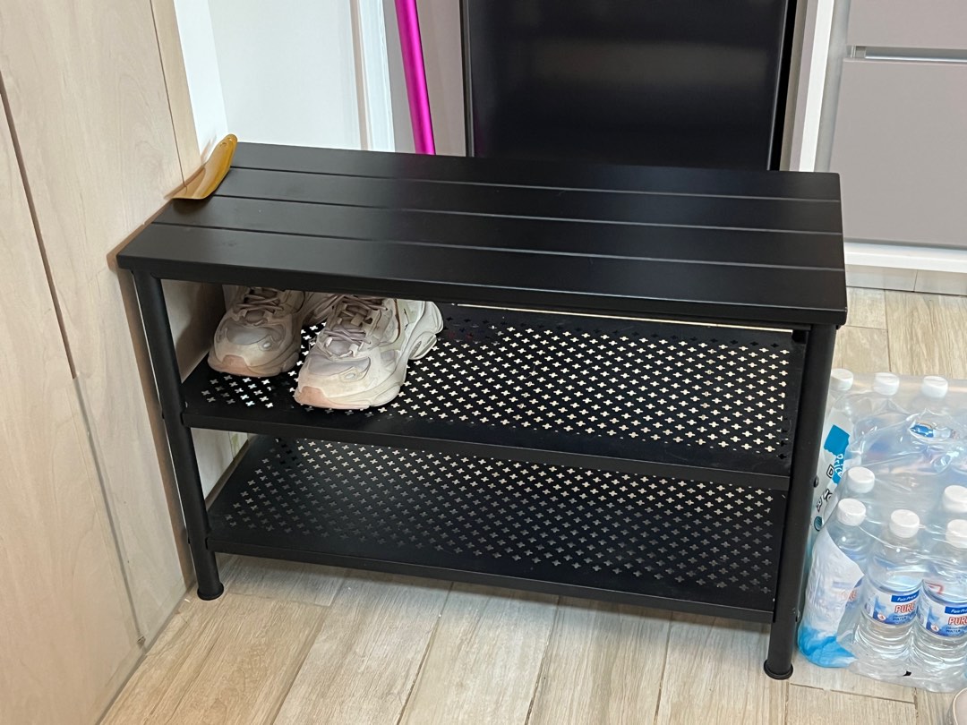 IKEA shoe rack, Furniture & Home Living, Furniture, Shelves, Cabinets ...