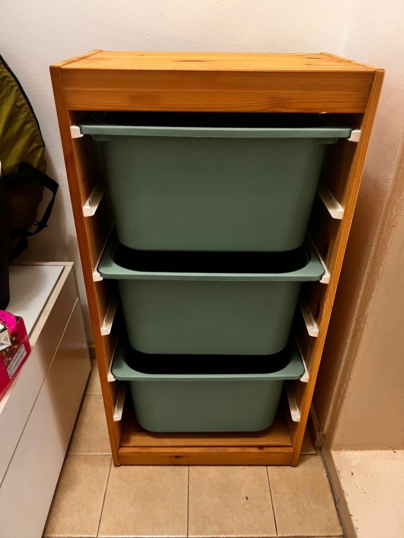 IKEA trofast storage box /cabinet, Furniture & Home Living, Furniture ...