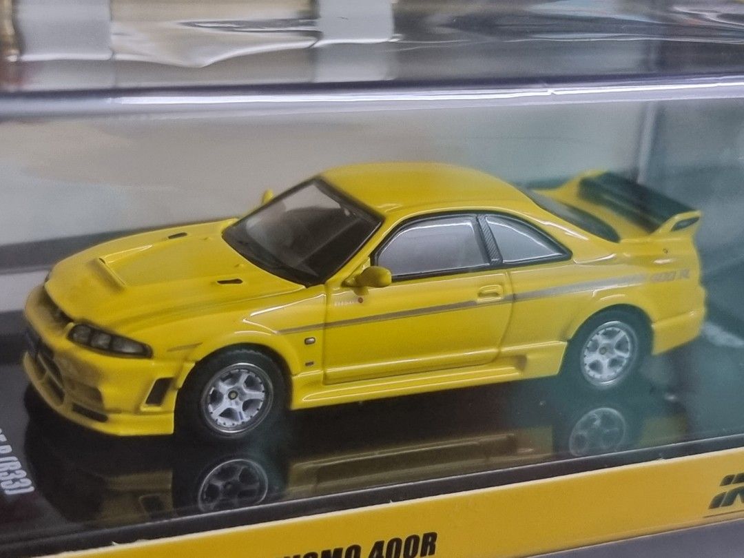 P.O Inno64 Nissan skyline GT-R R33 Nismo 400R Yellow, Hobbies & Toys, Toys & Games on Carousell