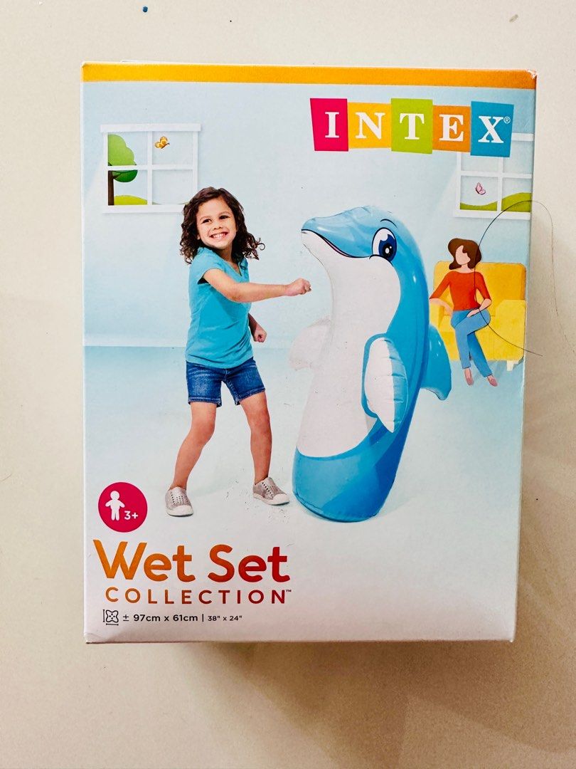 Intex wet set collection inflatable punching bag, Hobbies & Toys, Toys ...