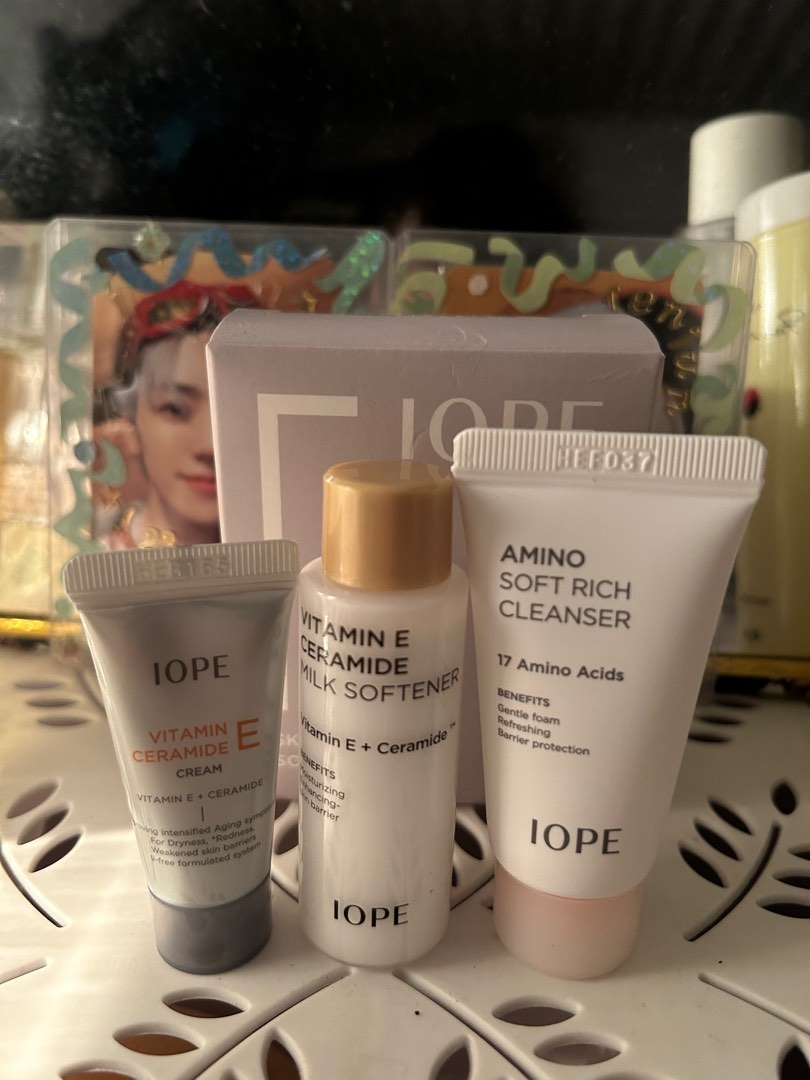 IOPE Skin Barrier Solution 3-kit (Travel Size), Beauty & Personal Care, Face, Face Care on Carousell