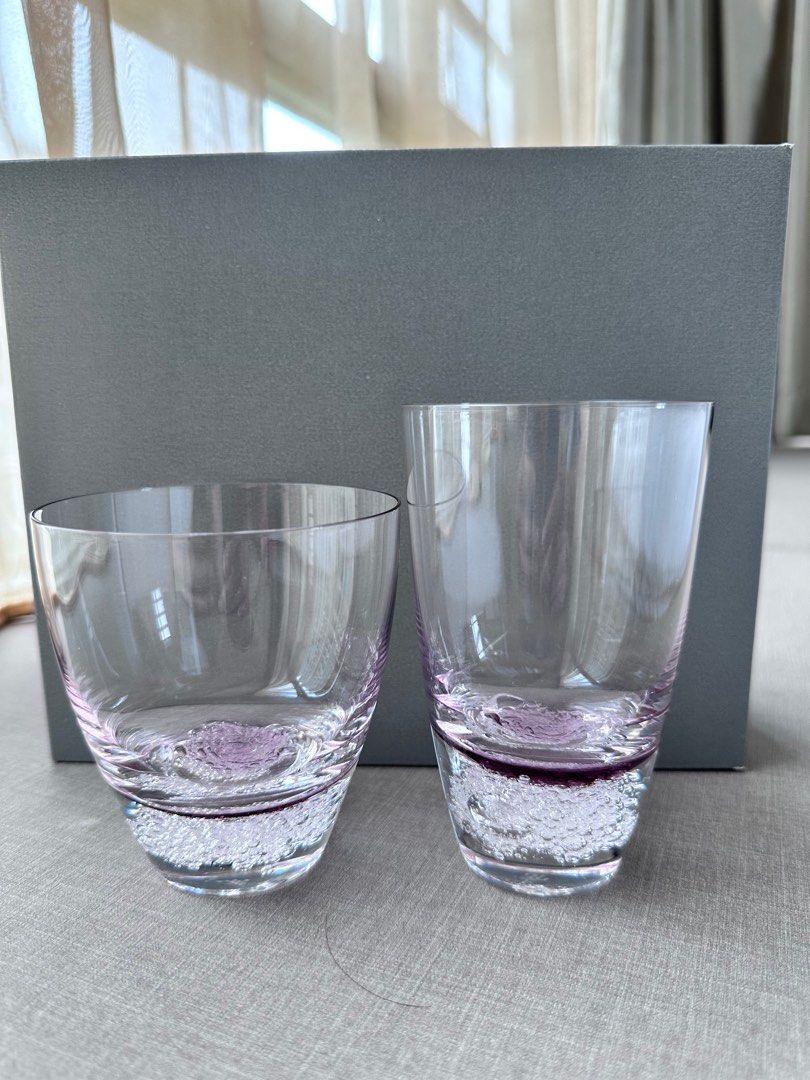 Japanese handmade glassware, Furniture & Home Living, Kitchenware ...