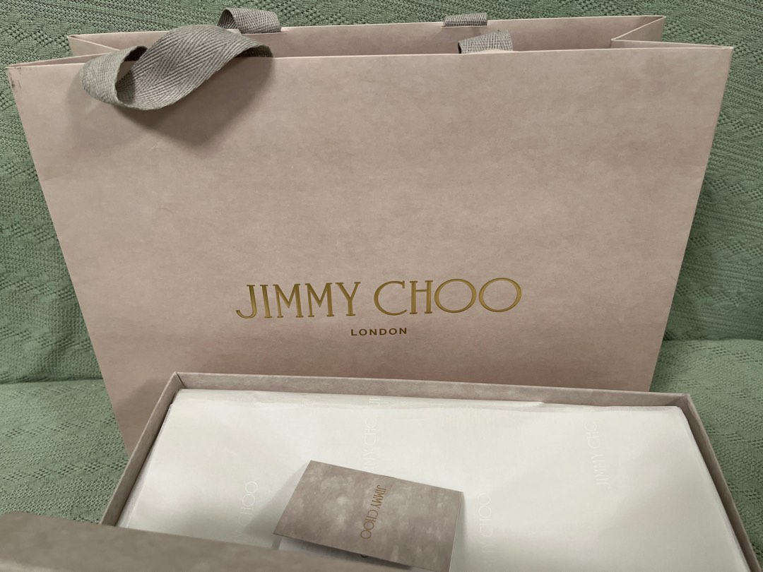 Jimmy Choo shoe box, Luxury, Sneakers & Footwear on Carousell