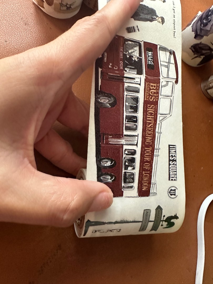 Journal Sticker bus on Carousell