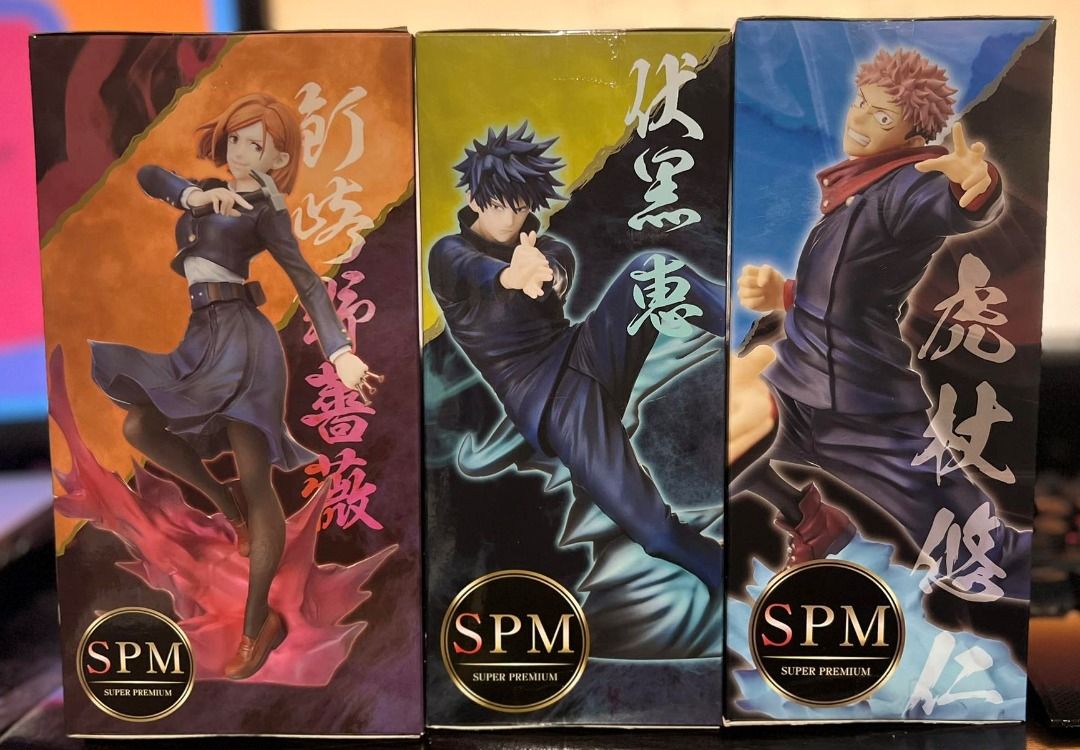 Jujutsu Kaisen (Yuji Itadori, Megumi Fushiguro, Nobara Kugisaki) w ...