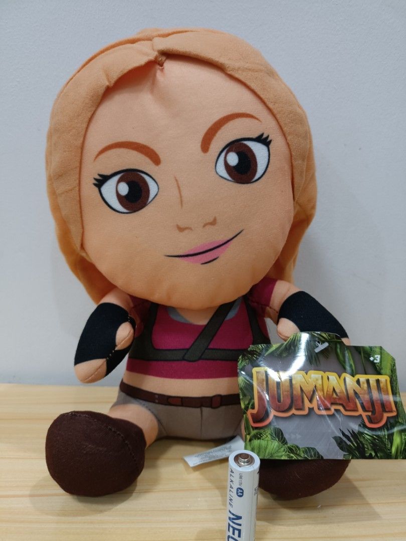 Jumanji Character Stuffed Plush, Hobbies & Toys, Toys & Games on Carousell