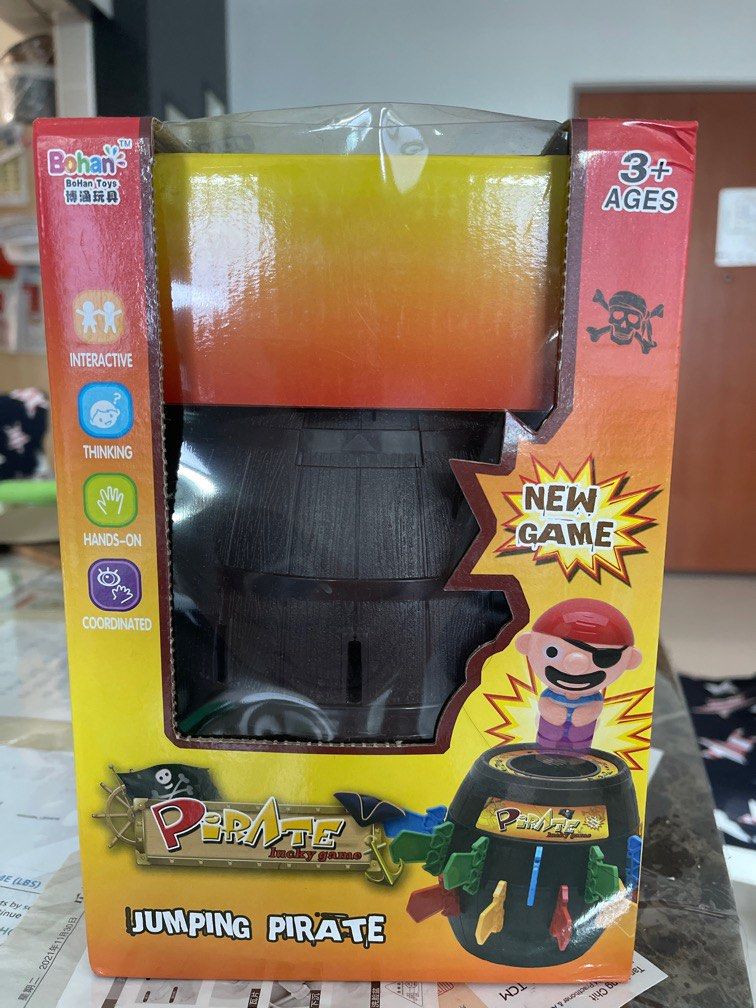 Jumping pirate game, Hobbies & Toys, Toys & Games on Carousell