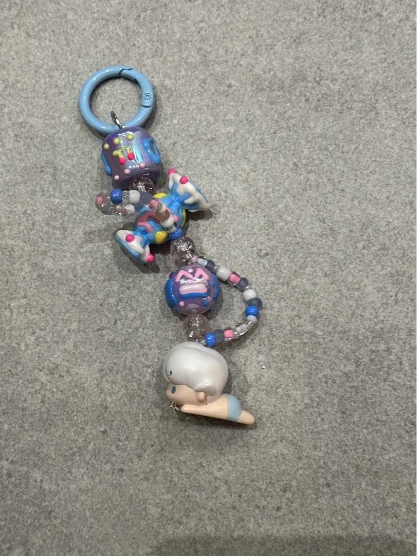 Handmade Authentic Popmart Dimoo keychain, Hobbies & Toys, Stationery ...