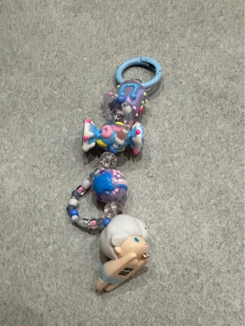 Handmade Authentic Popmart Dimoo keychain, Hobbies & Toys, Stationery ...