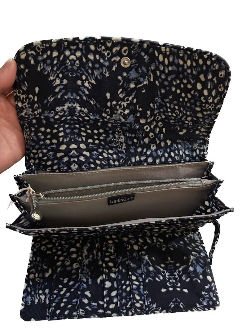 Kipling Long Trifold Wallet on Carousell