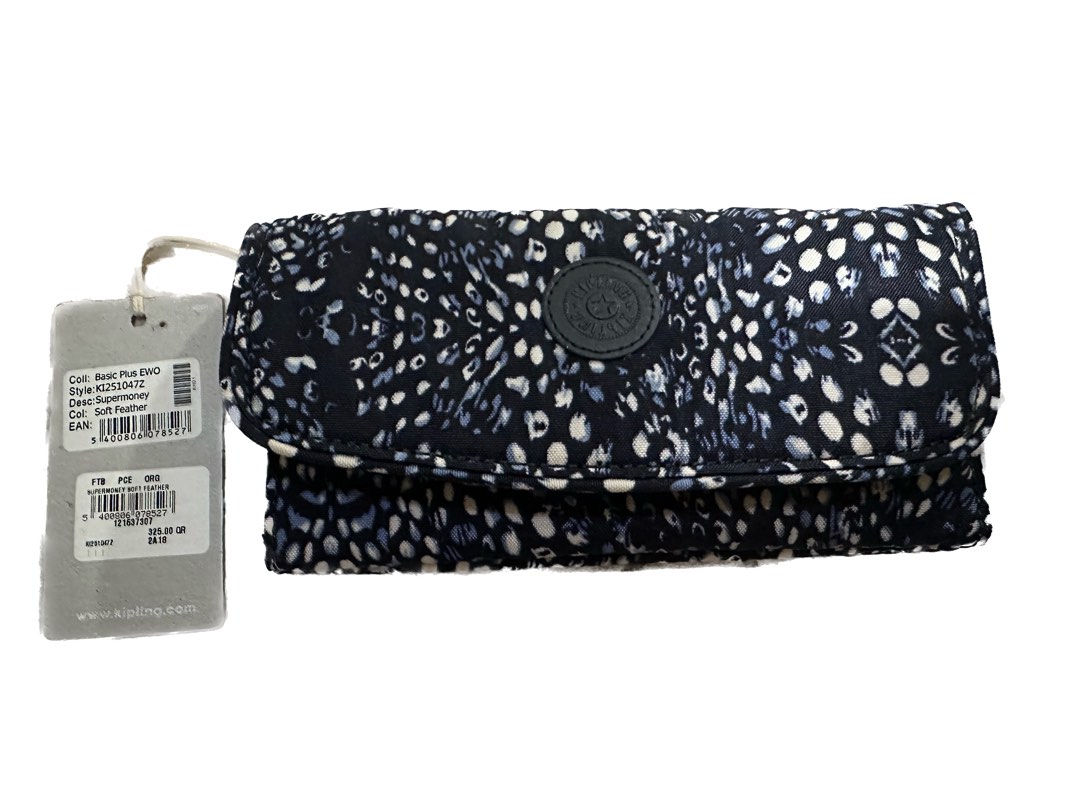 Kipling Long Trifold Wallet on Carousell