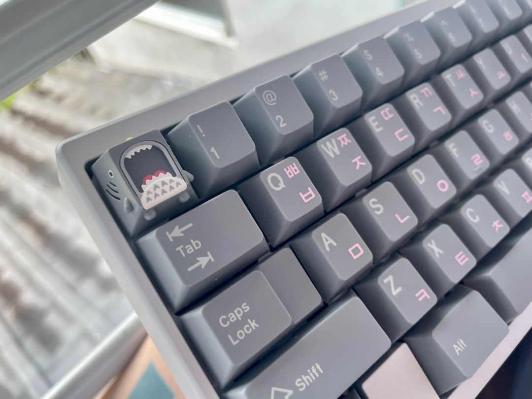 KMG B60 silver WKL machined weight mechanical keyboard, Computers ...