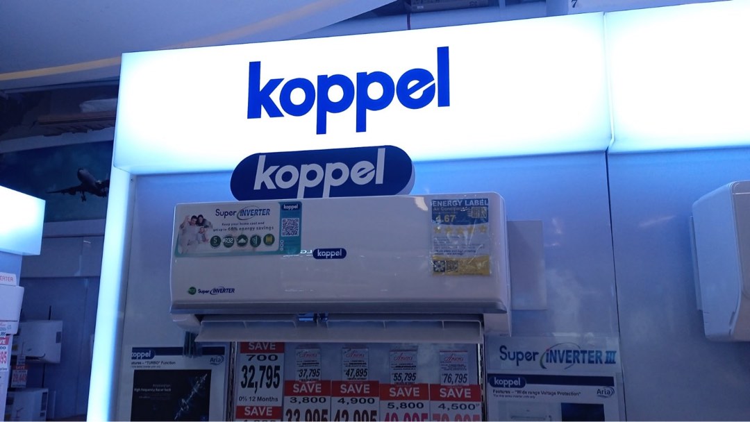 KOPPEL SPLIT TYPE INVERTER AIRCON, TV & Home Appliances, Air ...