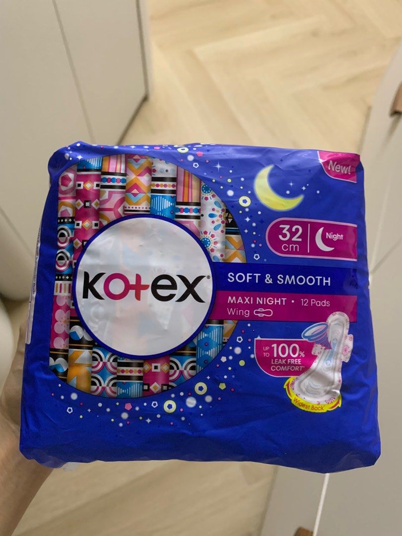 Kotex maxi night wing, Beauty & Personal Care, Sanitary Hygiene on ...