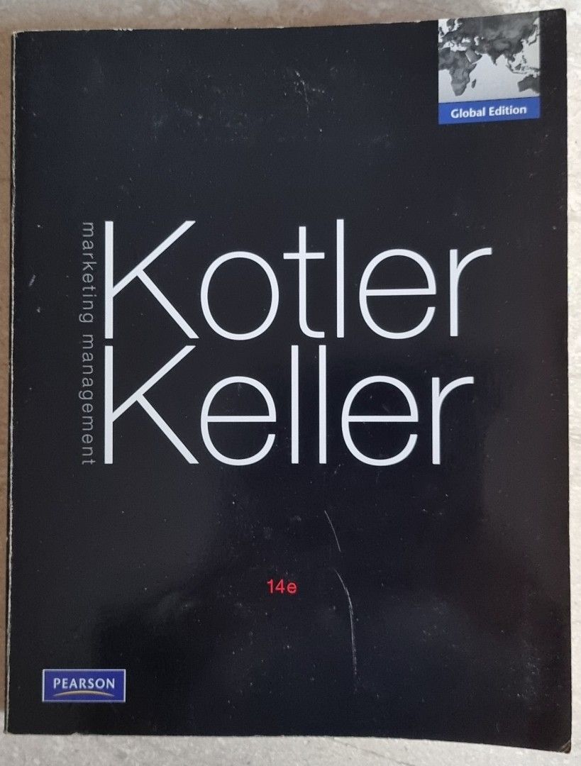 Kotler Keller Marketing Management (Global Edition), Hobbies & Toys, Books & Magazines ...