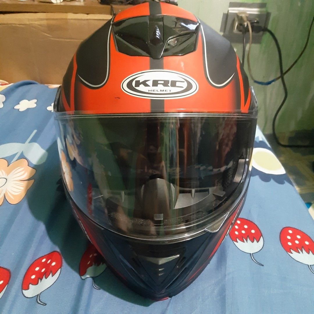 KRC Modular Dual Visor Helmet, Motorbikes, Motorbike Parts ...