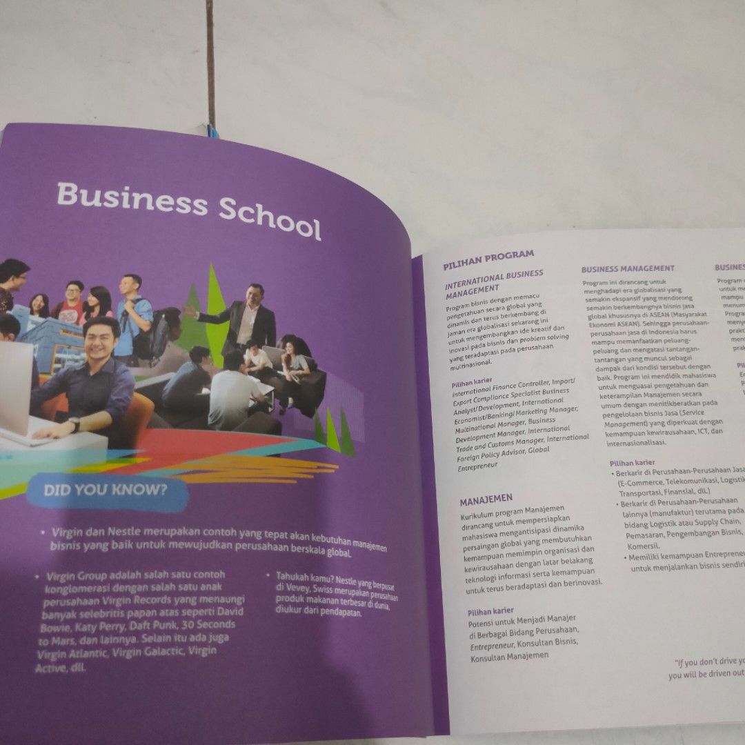 Kumpulan Buku Brochure Pricelist Jurusan Kuliah, Buku & Alat Tulis ...