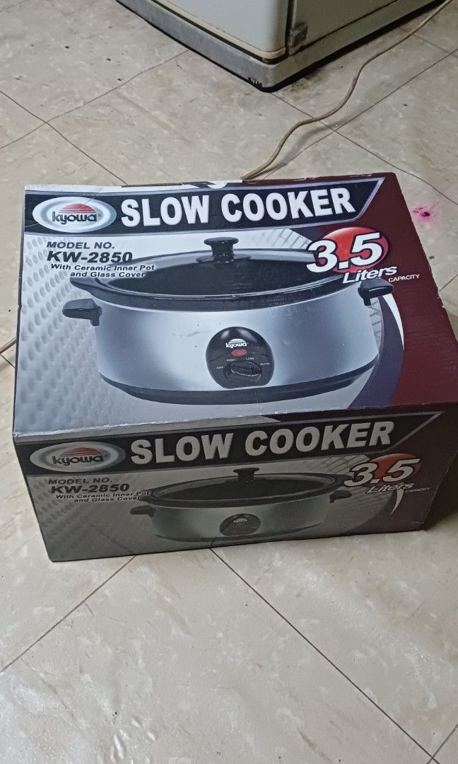 Kyowa Slow Cooker 3.5L, TV & Home Appliances, Kitchen Appliances, Cookers on Carousell