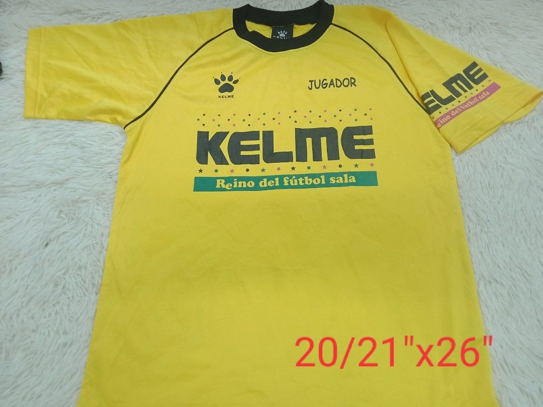 L KELME jersey, Men's Fashion, Activewear on Carousell