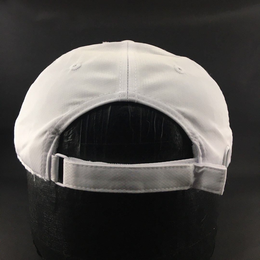 LACOSTE WHITE CAP VELCRO STRAP on Carousell
