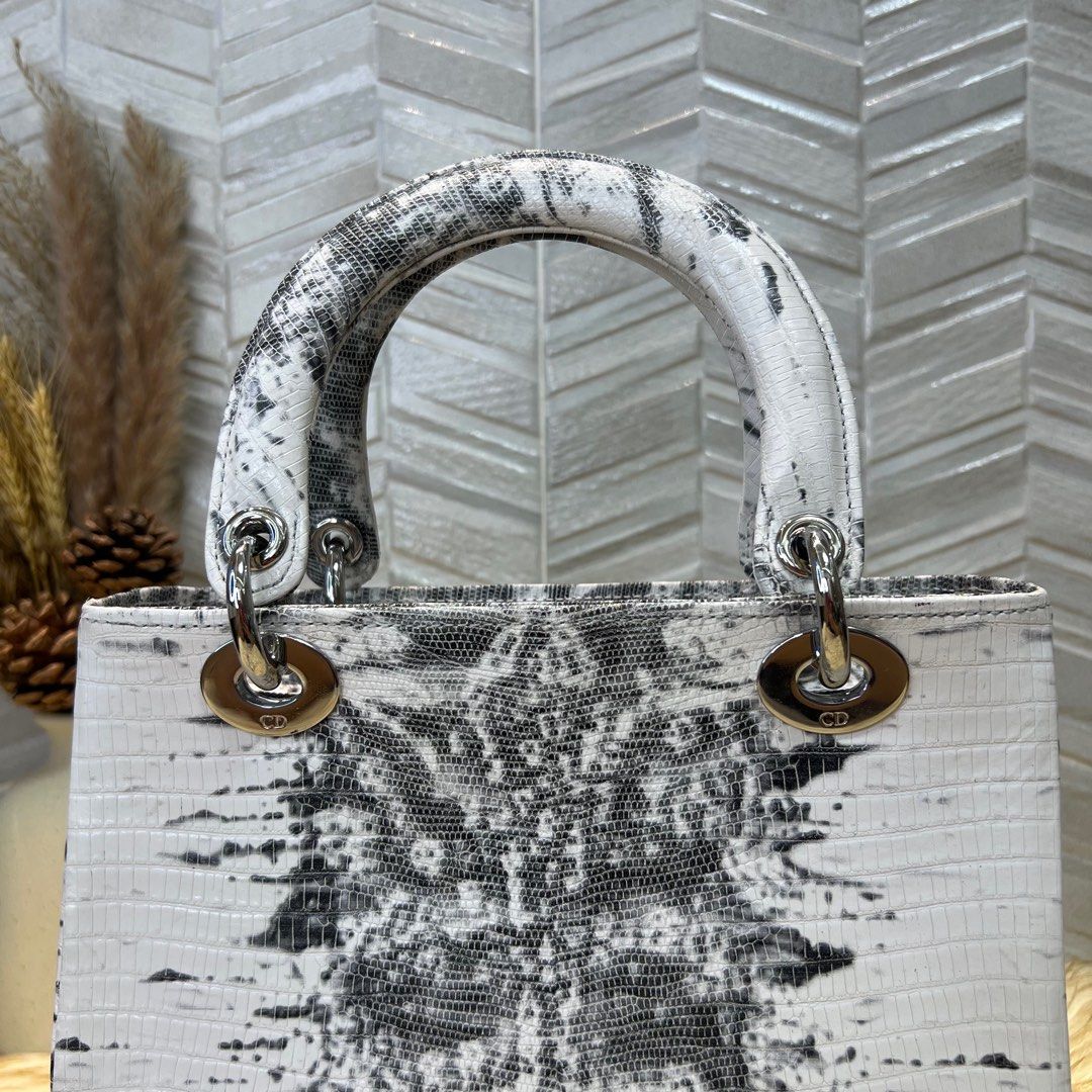 Lady Dior in exotic lizard leather, Luxury, Bags & Wallets on Carousell