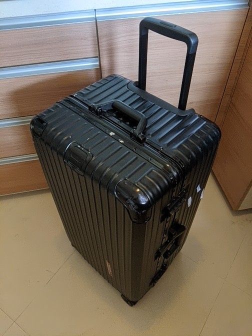 * large 27 inch tall rectangular luggage box, see photos for shape and ...