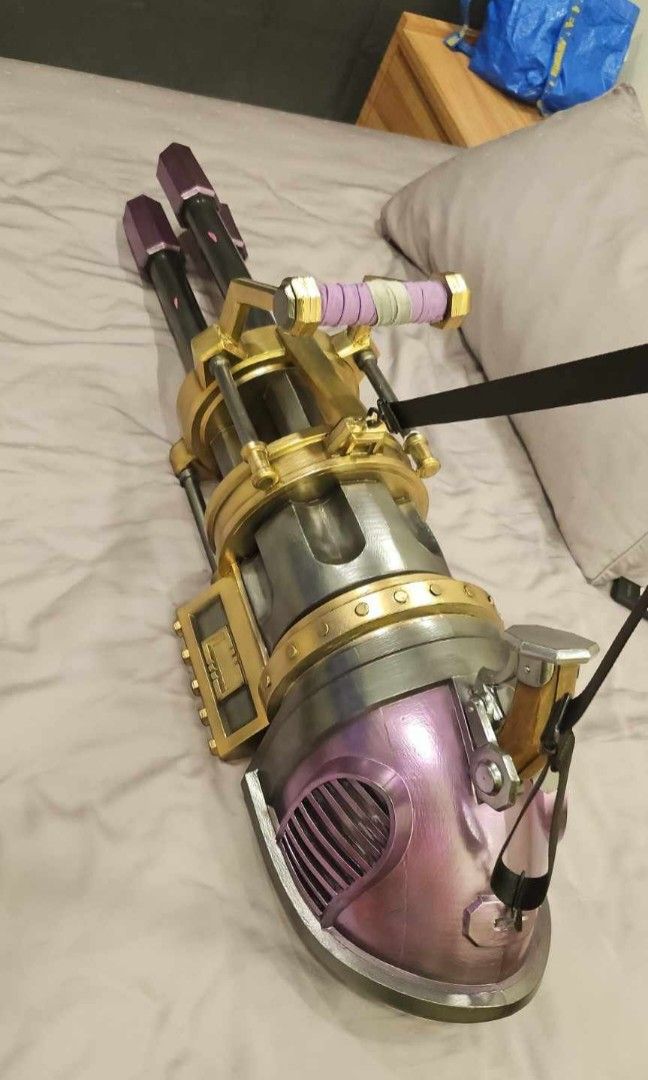 League of Legends/Arcane - Jinx Cosplay Props Set, Hobbies & Toys ...