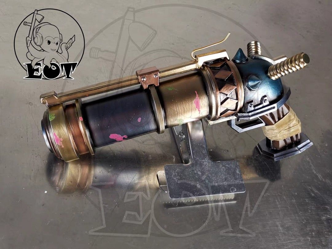 League of Legends/Arcane - Jinx Cosplay Props Set, Hobbies & Toys ...