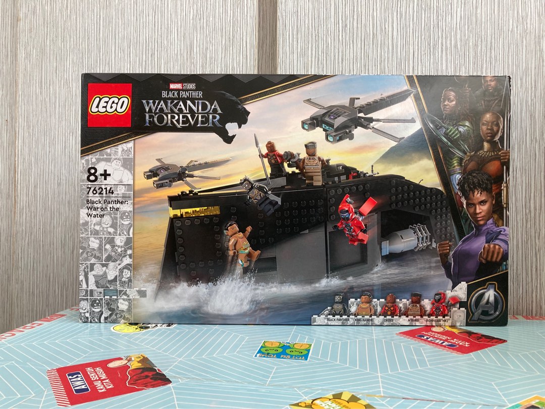 Lego 76214 Black Panther Wakanda Forever Black Panther War on the Water ...
