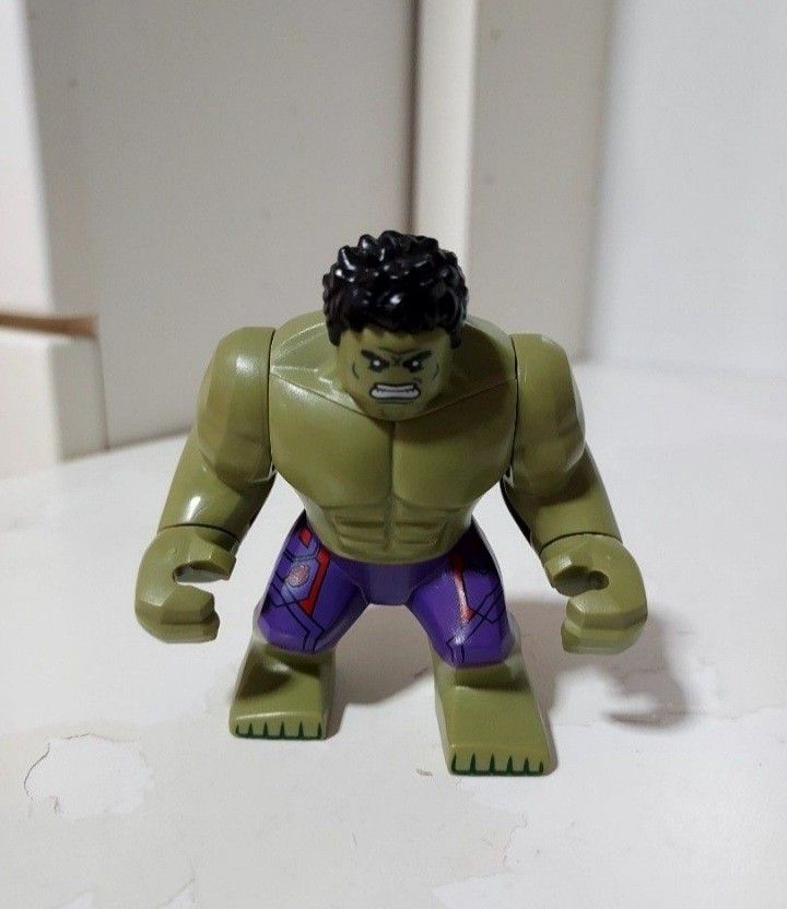 Lego marvel hulk bigfig minifigure, Hobbies & Toys, Toys & Games on ...