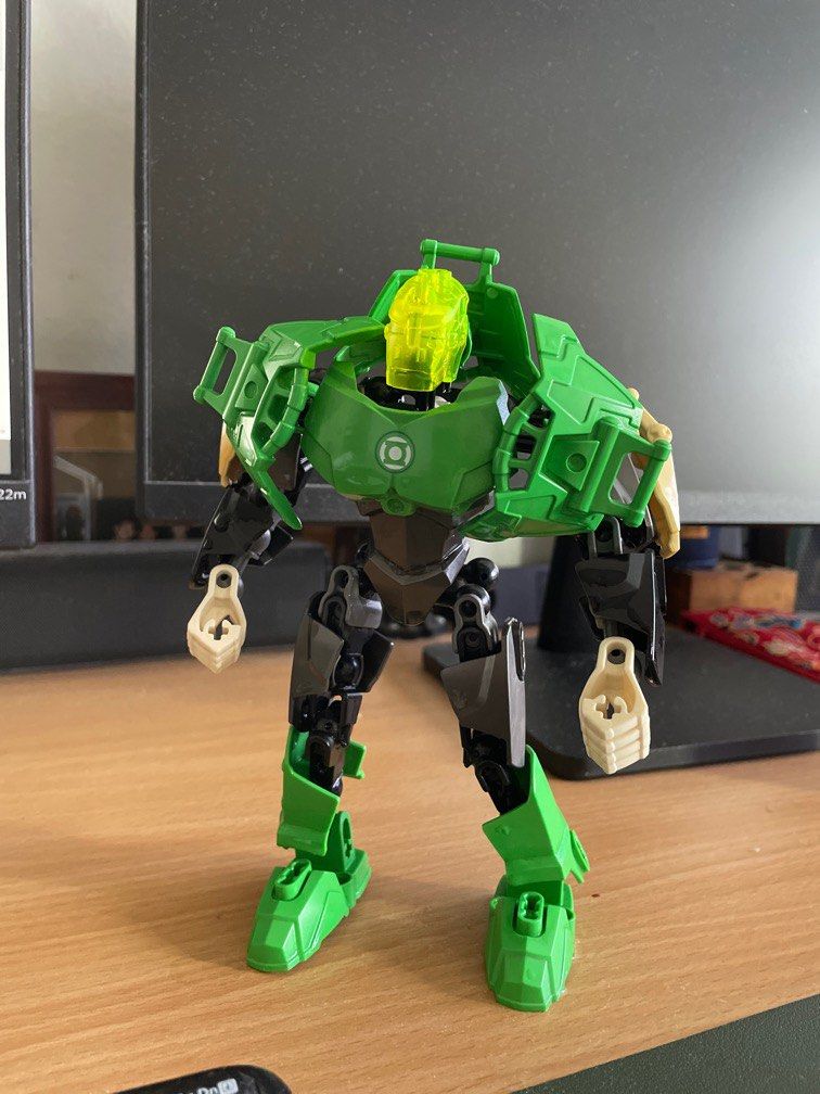 Lego Technic Green Latern w Toa Head, Hobbies & Toys, Toys & Games on ...