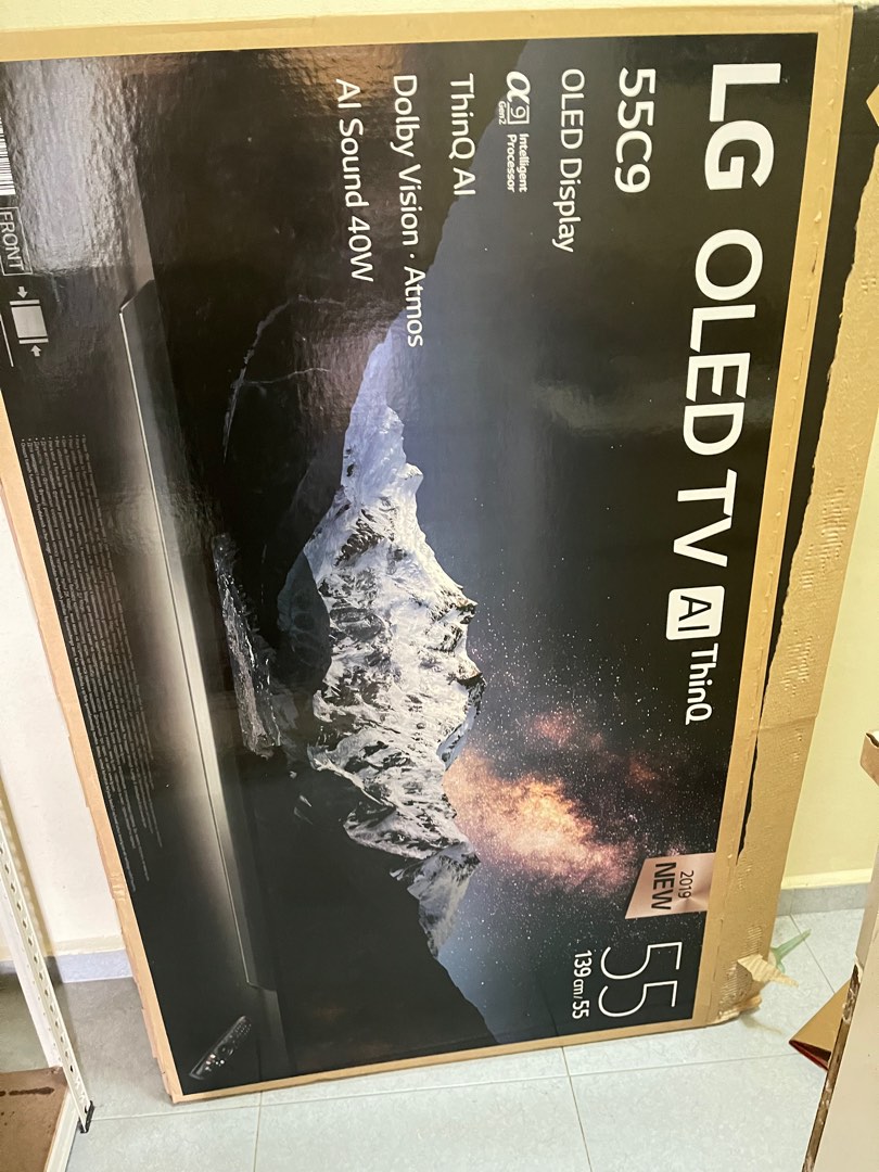 LG 55 inch TV box, TV & Home Appliances, TV & Entertainment, TV Parts ...