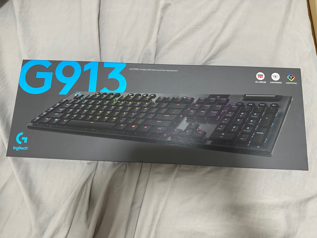 Logitech G913 Keyboard 電腦＆科技 電腦周邊及配件 電腦鍵盤及相關產品 Carousell