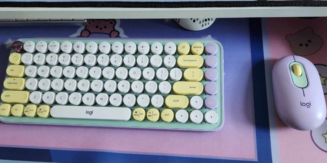 Logitech Pop keyboard and mouse on Carousell