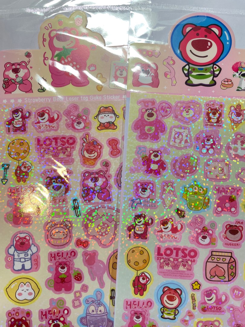Lotso stickers, Hobbies & Toys, Stationery & Craft, Art & Prints on ...