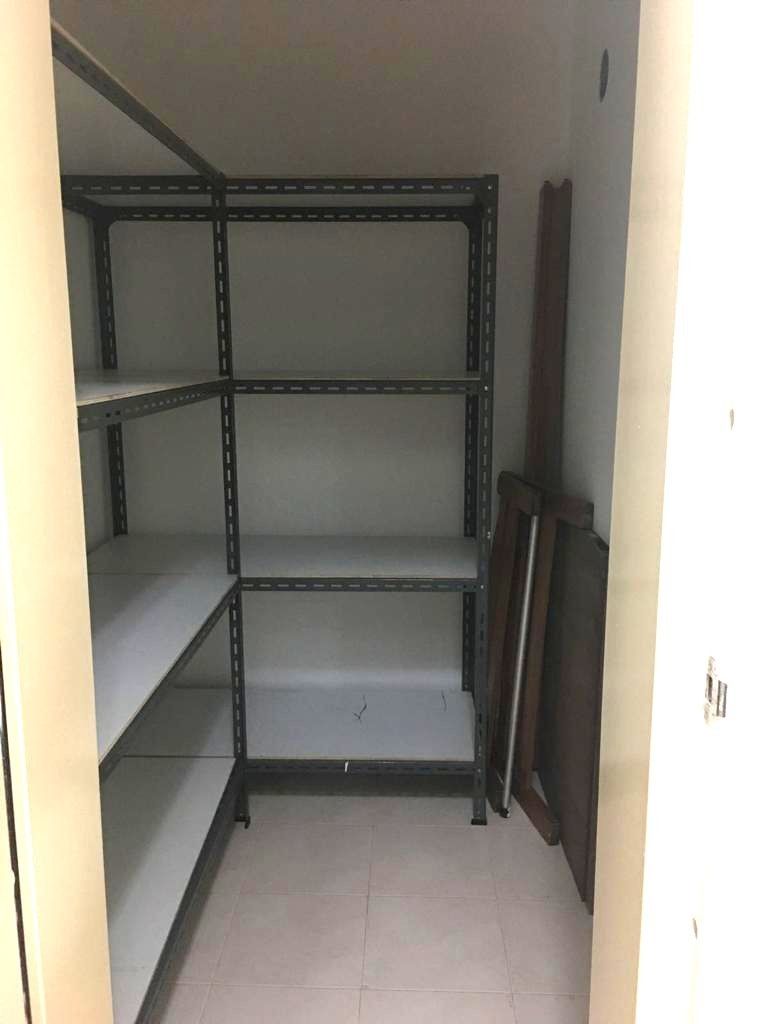 L-Shape Storage Rack (fits in bomb shelter), Furniture & Home Living ...