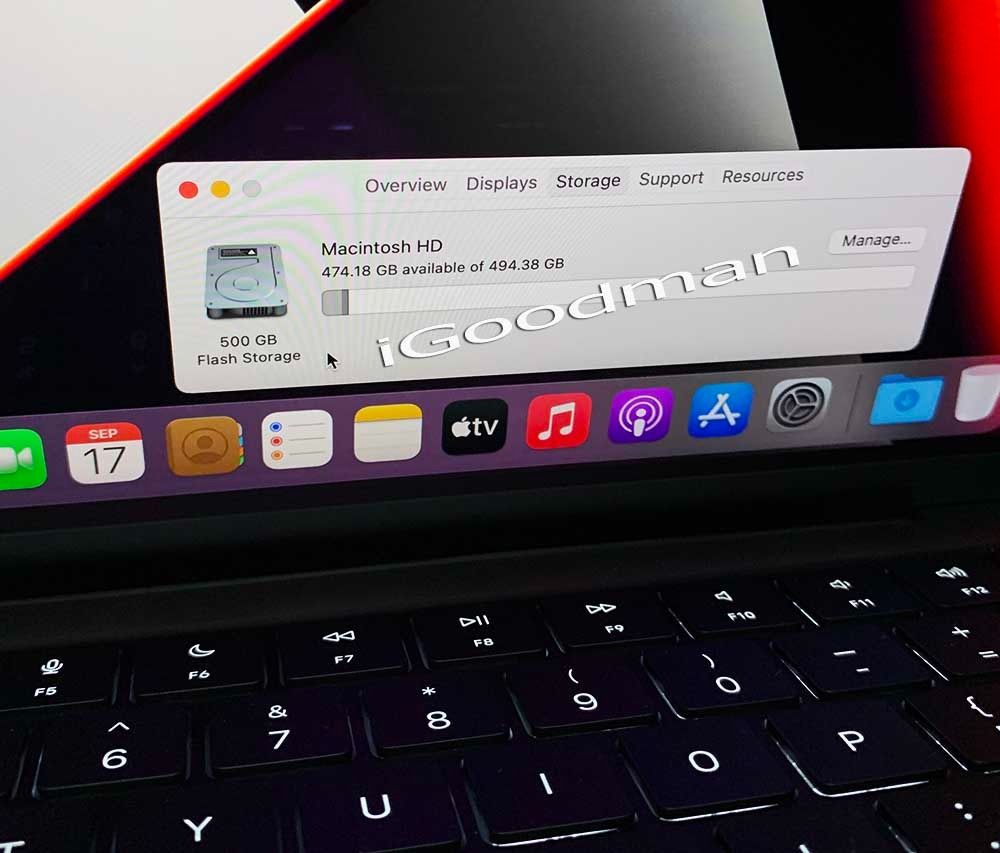 Macbook Pro 14" 2021 M1 Pro CPU, 16gb Ram, 512gb SSD, XDR Liquid Retina Display Screen (A2442 ...