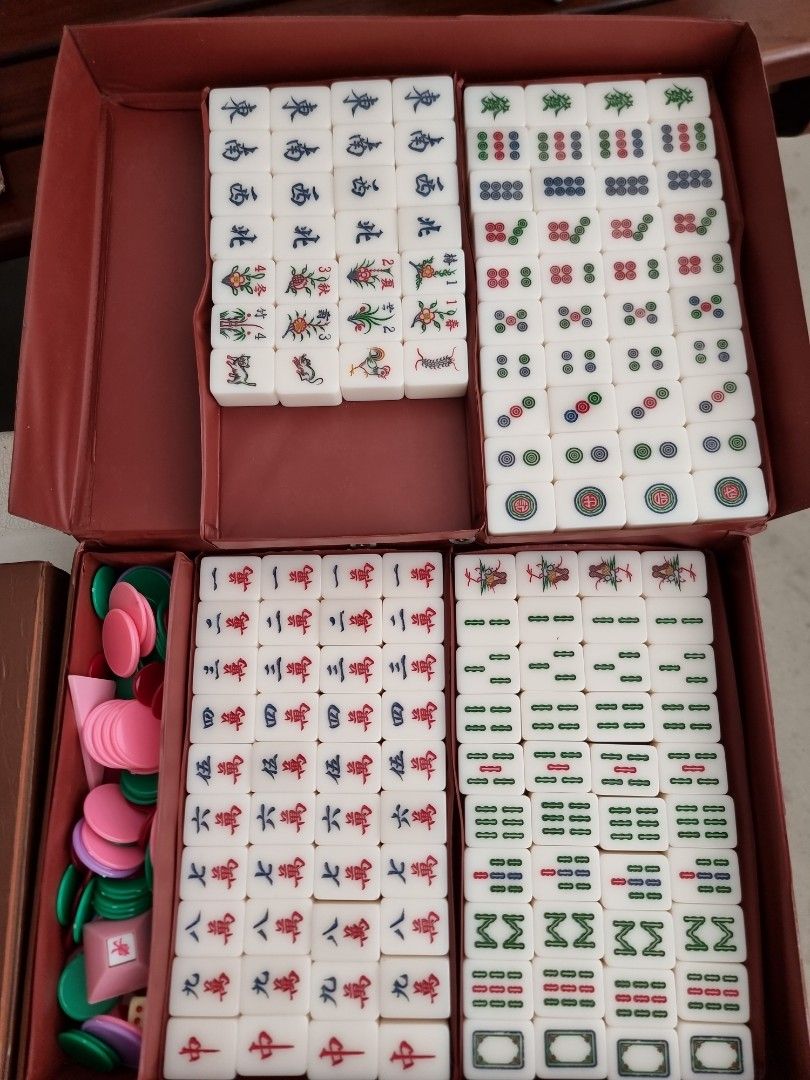 Mahjong Tiles, Hobbies & Toys, Toys & Games on Carousell
