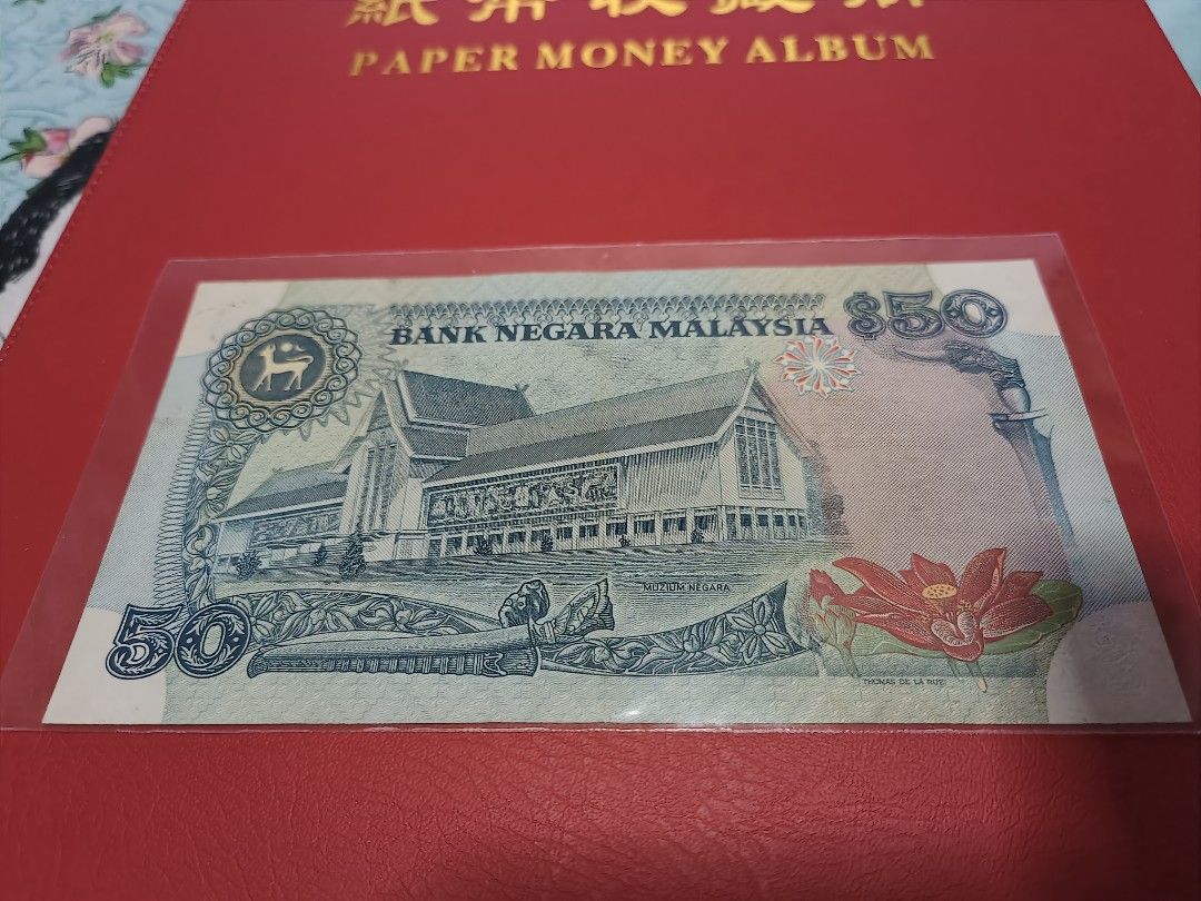 Malaysia RM50 series 5 old banknotes, Hobbies & Toys, Memorabilia ...