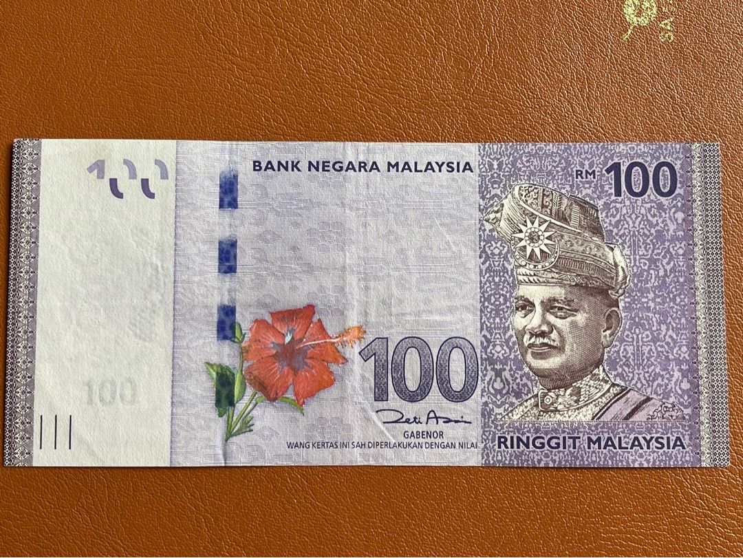 Malaysia RM 100 AA First Prefix Note, Hobbies & Toys, Memorabilia ...