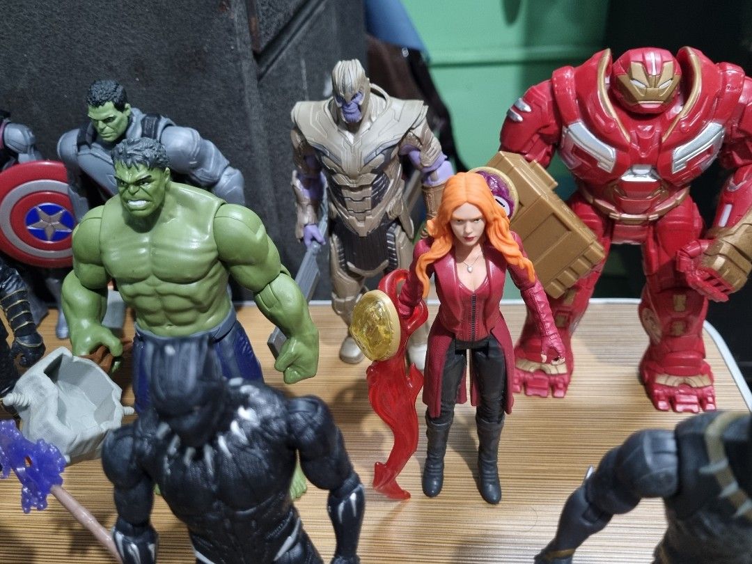 Hasbro Marvel Action Figures Infinity War, Black Panther and Takara ...