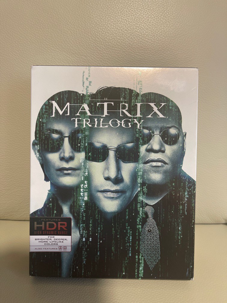 Matrix Trilogy 4K, Hobbies & Toys, Music & Media, CDs & DVDs on Carousell