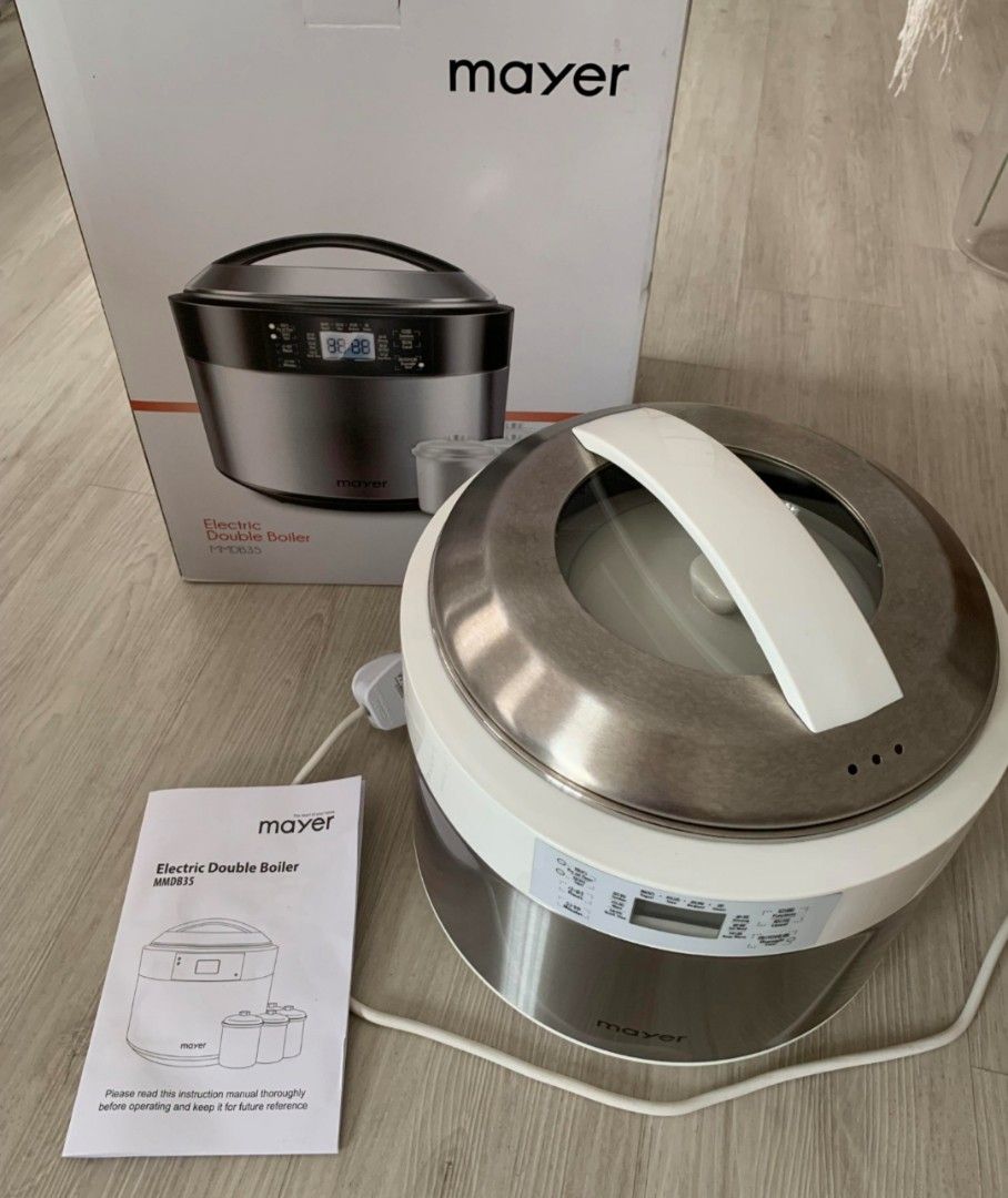 mayer electric double boiler, TV & Home Appliances, Kitchen Appliances ...