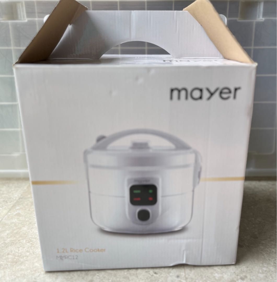 Mayer Rice Cooker MMRC12, TV & Home Appliances, Kitchen Appliances ...