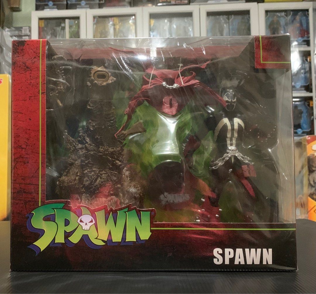 McFarlane Spawn with Throne, Hobbies & Toys, Toys & Games on Carousell