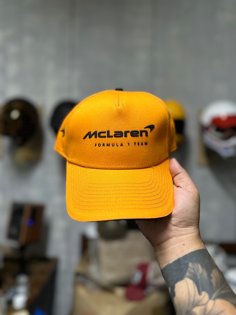 McLaren formula 1 cap(orange), Men's Fashion, Watches & Accessories ...
