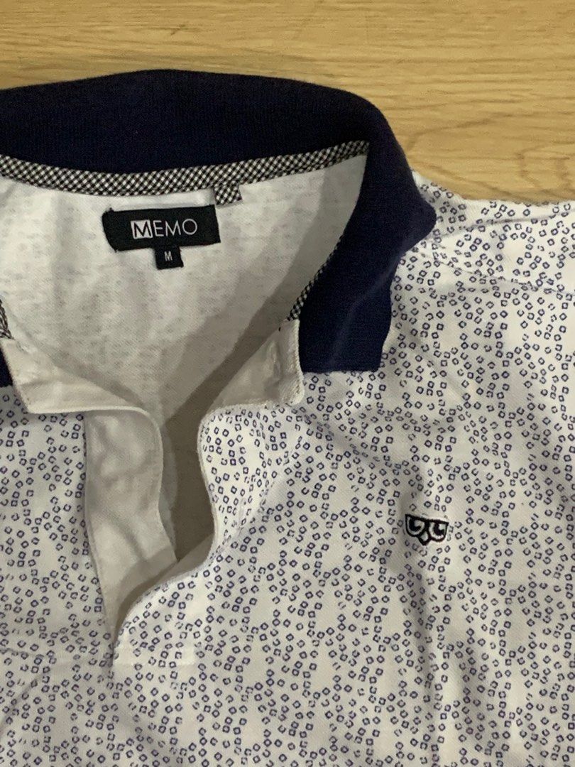Memo Polo Shirt, Men's Fashion, Tops & Sets, Tshirts & Polo Shirts on ...